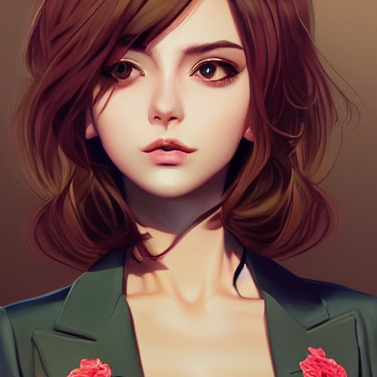 紫色女孩 Ai绘画 Ai绘画关键词 Ai绘画描述词 数画 